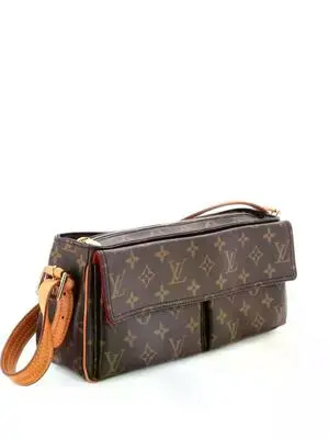 LOUIS VUITTON Multipli Cite Handbag Monogram Canvas Satchel - Brown