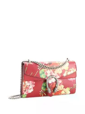 Gucci Dionysus Bag Blooms Print Leather Small Shoulder Bag