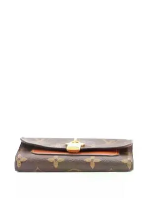 LOUIS VUITTON Flower Wallet Monogram Canvas Compact Small Wallets