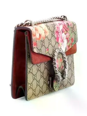 Gucci Dionysus Blooms Print Gg Coated Canvas Mini Shoulder Bag