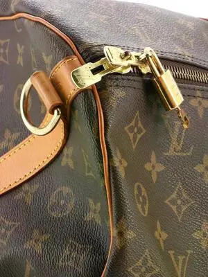 LOUIS VUITTON Keepall Bandouliere Bag Monogram Canvas 60 Travel Bag