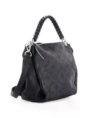 LOUIS VUITTON Babylone Handbag Mahina Leather Bb Hobo Bag