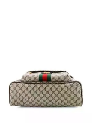 Gucci Ophidia Front Pocket Gg Coated Canvas Medium Backpack