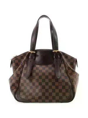 LOUIS VUITTON Verona Handbag Damier Mm Shoulder Bag - Brown