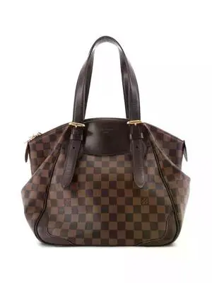 LOUIS VUITTON Verona Handbag Damier Mm Shoulder Bag - Brown