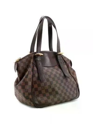 LOUIS VUITTON Verona Handbag Damier Mm Shoulder Bag - Brown