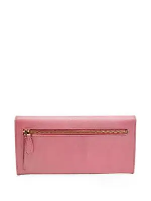 Prada Logo-detail Flap Wallet
