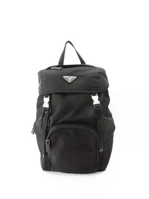 Prada Tessuto Backpack - Black