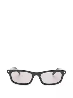 Prada Rectangle-frame Sunglasses - Black
