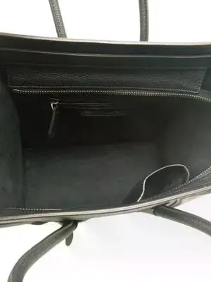 Celine 2014 Micro Calfskin Luggage Tote Bag