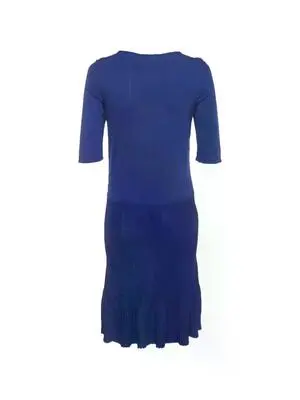 ARMANI Ribbed Knit Midi Dress