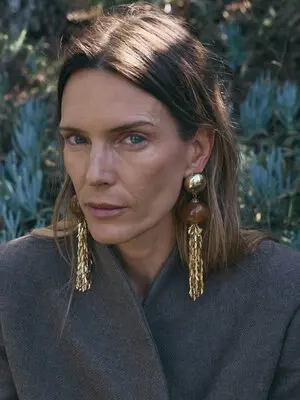 SITA NEVADO Gold Canale Earrings