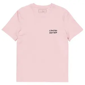 ANCHOR & CREW Cotton Limited Edition Annotations Organic Cotton T-shirt - Pink