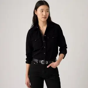 LEVI'S Heritage Western Denim Button Down Shirt - Basic Night Western