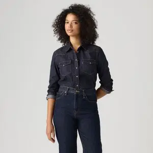 LEVI'S Heritage Western Denim Button Down Shirt