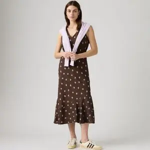 LEVI'S Brita Slip Midi Dress