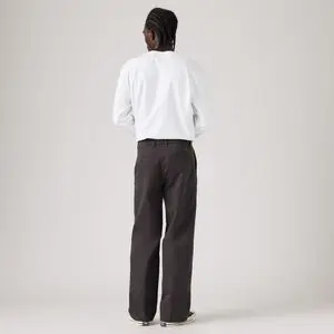 LEVI'S Loose Pleated Work Chino Pants - Pitbull Grey