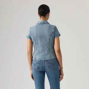 LEVI'S Short-sleeve Shaped Denim Shirt