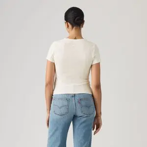 LEVI'S Dry Goods Pointelle Short-sleeve Henley