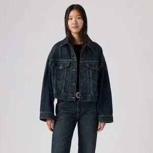 LEVI'S Loose Cropped Trucker Jacket