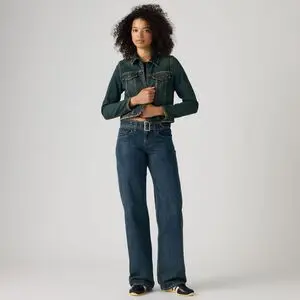 LEVI'S Superlow Loose Belted Jeans - Silver Lode