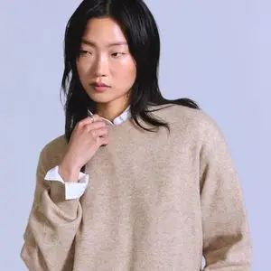 LEVI'S Wool Cashmere Blend Crewneck Sweater