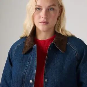 LEVI'S Midweight Barn Jacket With Snap Closure
