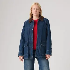 LEVI'S Midweight Barn Jacket With Snap Closure