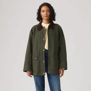 LEVI'S Midweight Barn Jacket With Snap Closure