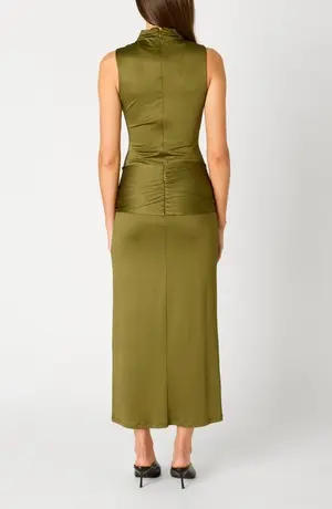 NIA Victoria Tie Front Maxi Dress
