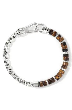 John Hardy Heishi Sterling Silver Bracelet