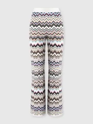 Missoni Chevron Zigzag Pattern Trousers