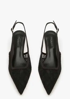 TONY BIANCO Crush Slingback Pointed Toe Kitten Heel