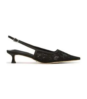 TONY BIANCO Crush Slingback Pointed Toe Kitten Heel