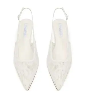 TONY BIANCO Crush Slingback Pointed Toe Kitten Heel
