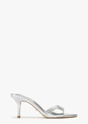 TONY BIANCO Hallie - Silver Nappa Metallic