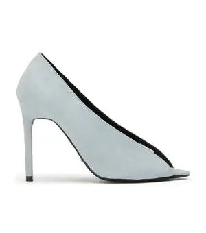 TONY BIANCO Matrix Suede Stiletto Heels - Sky Suede