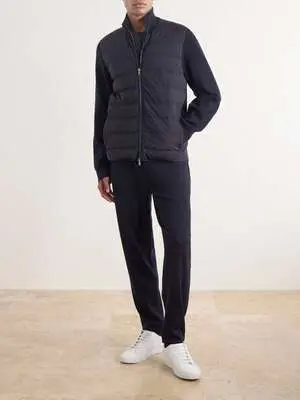 Orlebar Brown Terrence Iii Quilted Shell And Merino Wool Down Jacket