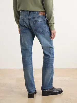 Ralph Lauren Straight-leg Selvedge Jeans - Blue