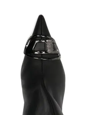 DIESEL® Venus Leather Boots - Black