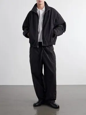 NAHMIAS Logo-embroidered Shell Jacket
