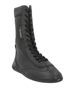 VIC MATIE Leather Lace-up Ankle Boots