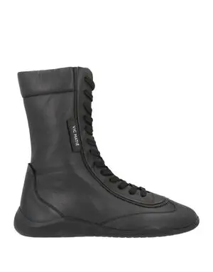 VIC MATIE Leather Lace-up Ankle Boots