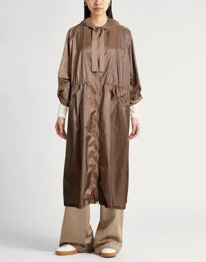 Herno Overcoat & Trench Coat Taupe Size Polyamide, Polyester