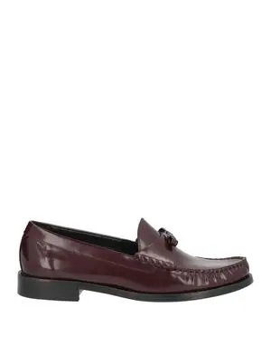 STUART WEITZMAN Leather Loafers With Bow Detailing