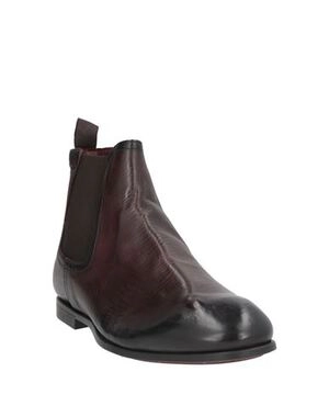 STURLINI Ankle Boots Burgundy Size Leather