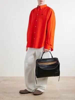 Loewe Amazona Leather Tote Bag