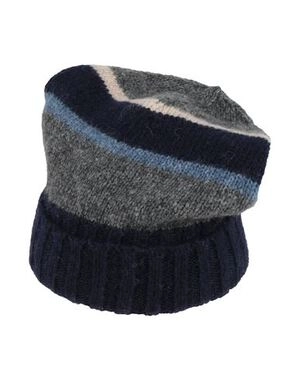 Alpha Studio Hat Midnight Size Wool, Polyamide, Alpaca Wool - Blue