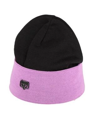 CHIARA FERRAGNI Hat Size Acrylic, Wool - Black