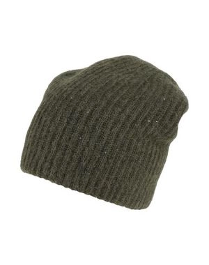 Fabiana Filippi Hat Military Size Virgin Wool, Silk, Cashmere, Alpaca Wool, Polyester - Green
